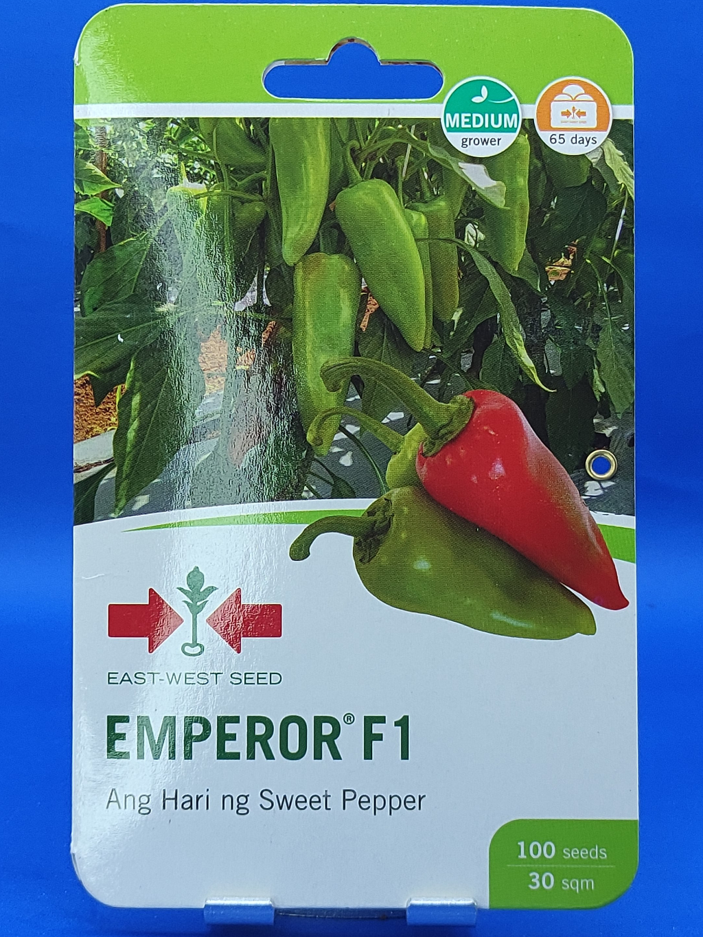 EAST-WEST SEED EMPEROR F1 HYBRID SWEET PEPPER / BELL PEPPER / ATSAL ...
