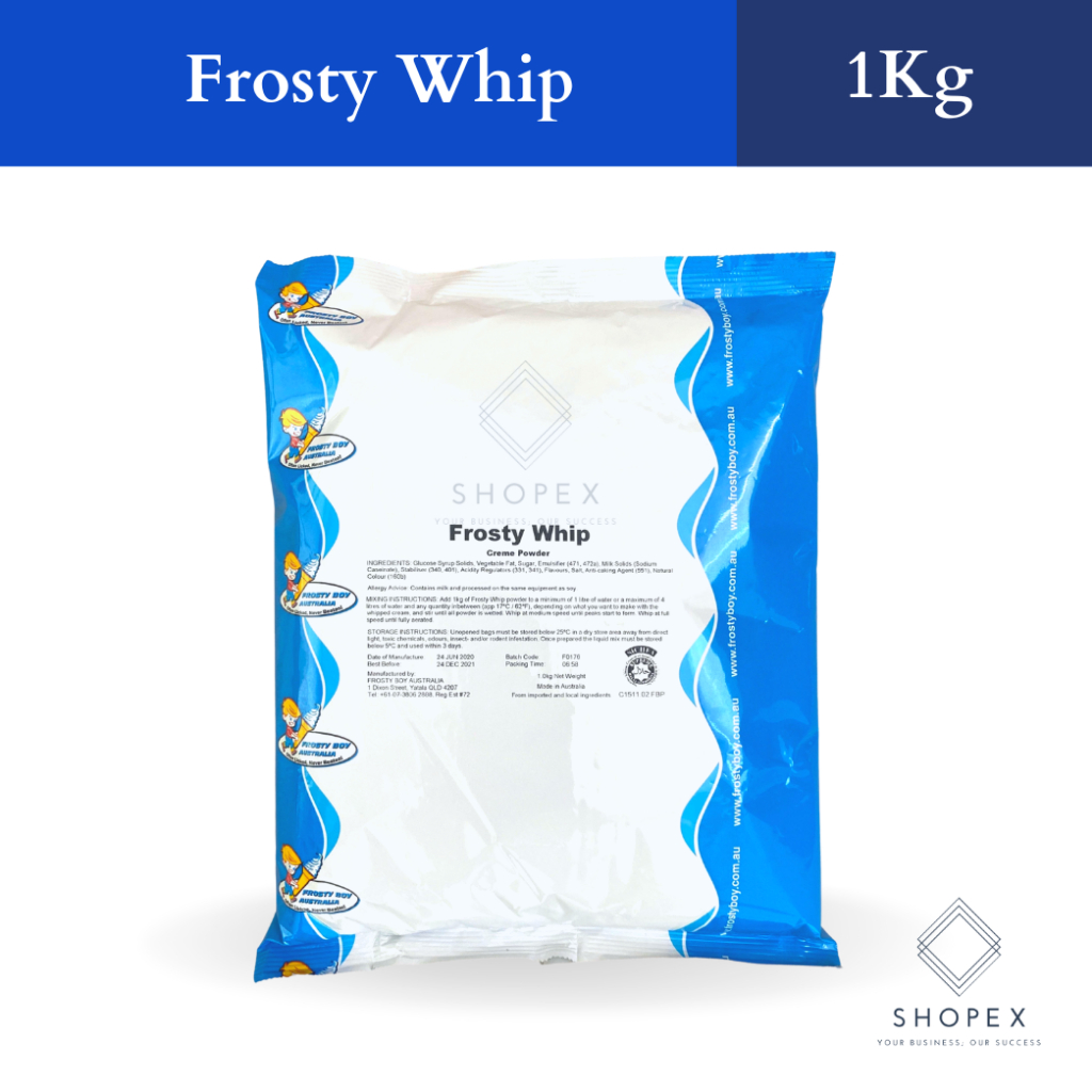 Frosty Boy Whip Cream Powder ( 1kg ) baking ingredient / frosty whip ...
