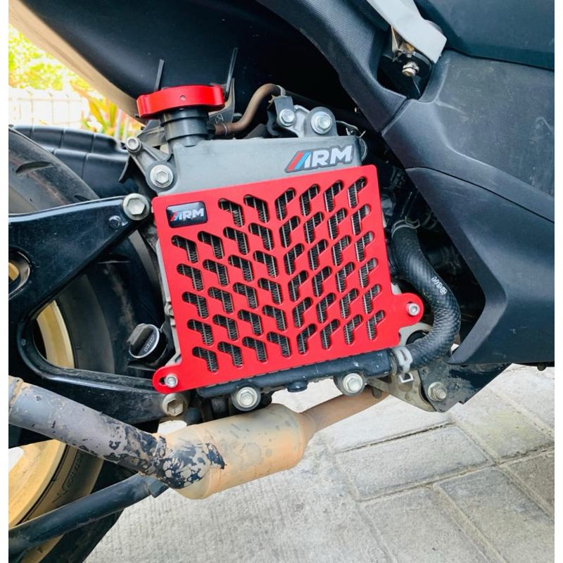 ARM ALUMINUM RADIATOR COVER - MATTE SERIES (NMax v1 v2 / Aerox v1 v2 ...