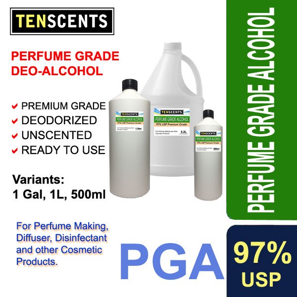 TENSCENT DEODORIZED PGA 97%USP Perfume Grade UNSCENTED (Max 2 Gallons ...