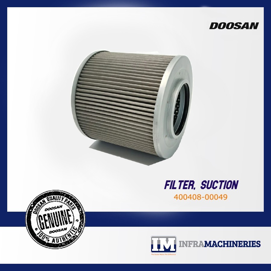 IM DOOSAN FILTER,SUCTION PN: 400408-00049 | Shopee Philippines