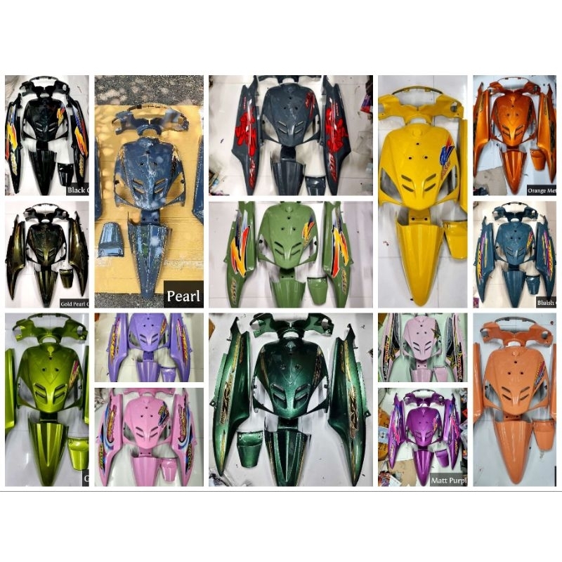 Mio 1 3Holes 5vv Thailand Fairings/Kaha (Sold Set 6Pcs) | Shopee ...