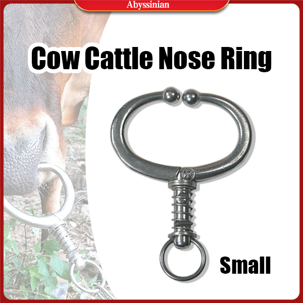 1Pcs Stainless Steel Cattle Nose Traction Rings Cattle Nose Ring For ...