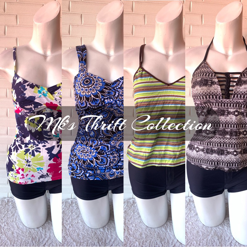 US SWIMWEAR TANKINI COLLECTION XS TO PLUS SIZE | Shopee Philippines