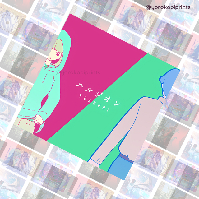Yoasobi - Album Cover / Digital Single Cover - Waterproof Laminated ...