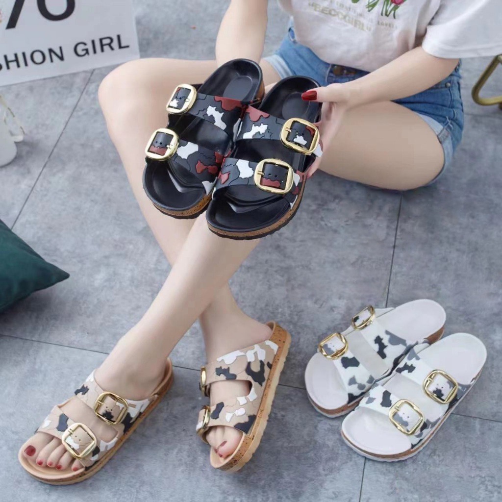 Summer Women’s Adjustable Strap Flat Slippers(add two size bigger ...