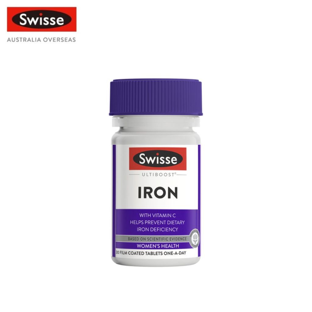 Swisse Ultiboost Iron 30 Tablets (EXP:09 2027) | Shopee Philippines