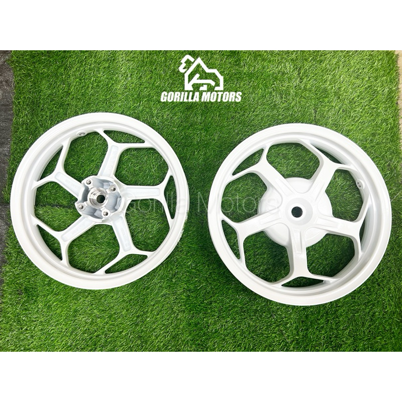 Chemco Mags White for Honda Click 125/150 (4 Holes) | Shopee Philippines
