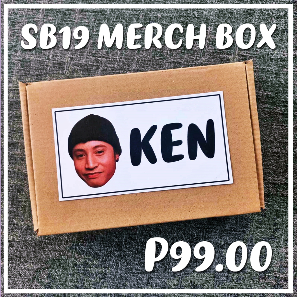 SB19 Merch Kit Box (Ken Stell Josh Justin Pablo) | Shopee Philippines