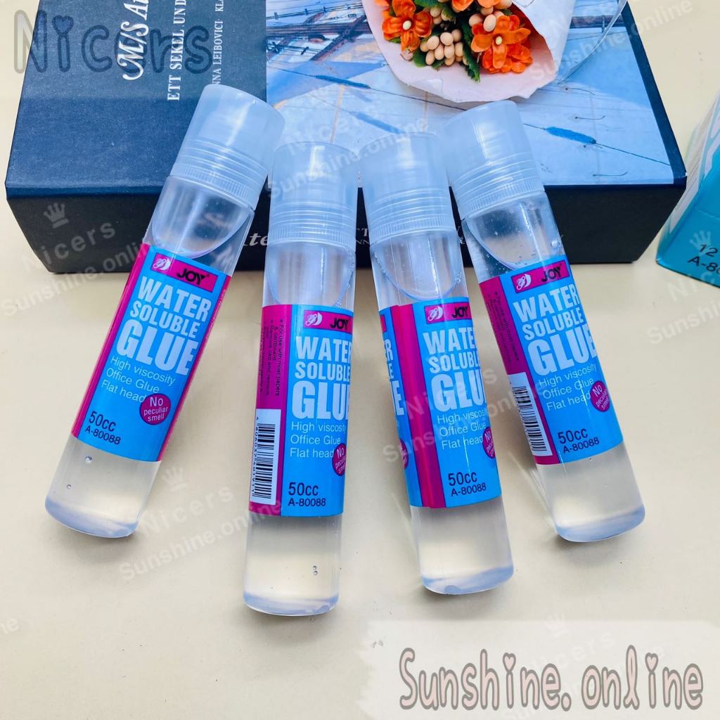 JOY Water Soluble Clear Glue #A-80088 50cc | Shopee Philippines