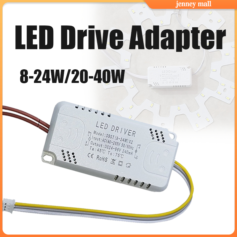 3 Color LED Driver Adapter For LED Ceiling Light Replacement 20-40W/8 ...