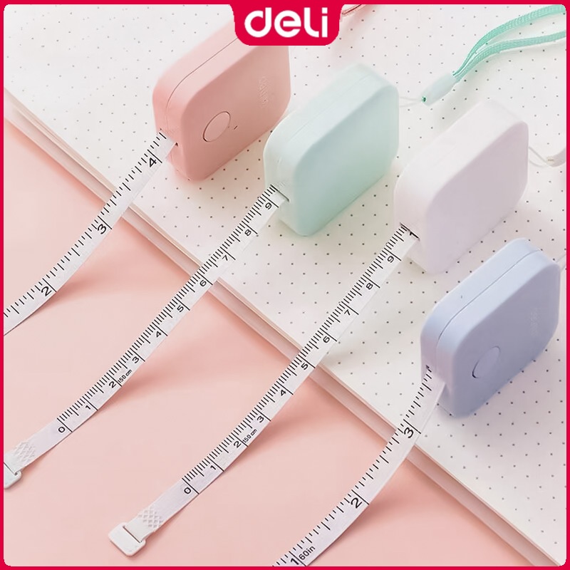 Deli 79650 Tape Measure Body Measuring Ruler Soft Tailor Measuring ...