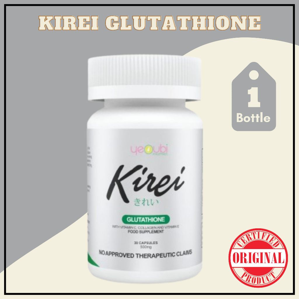 Original Yeoubi Kirei Glutathione (30 Capsules) | Shopee Philippines