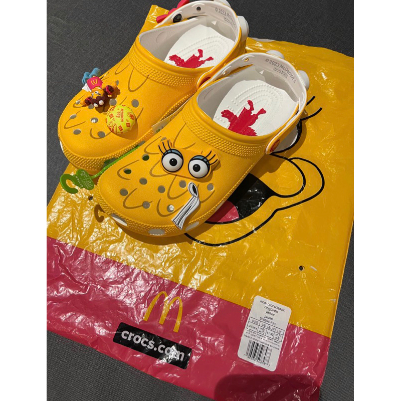 Mcdonalds x Crocs (Mcdonalds Crocs) Mcdo X Crocs 100% Original | Shopee Philippines