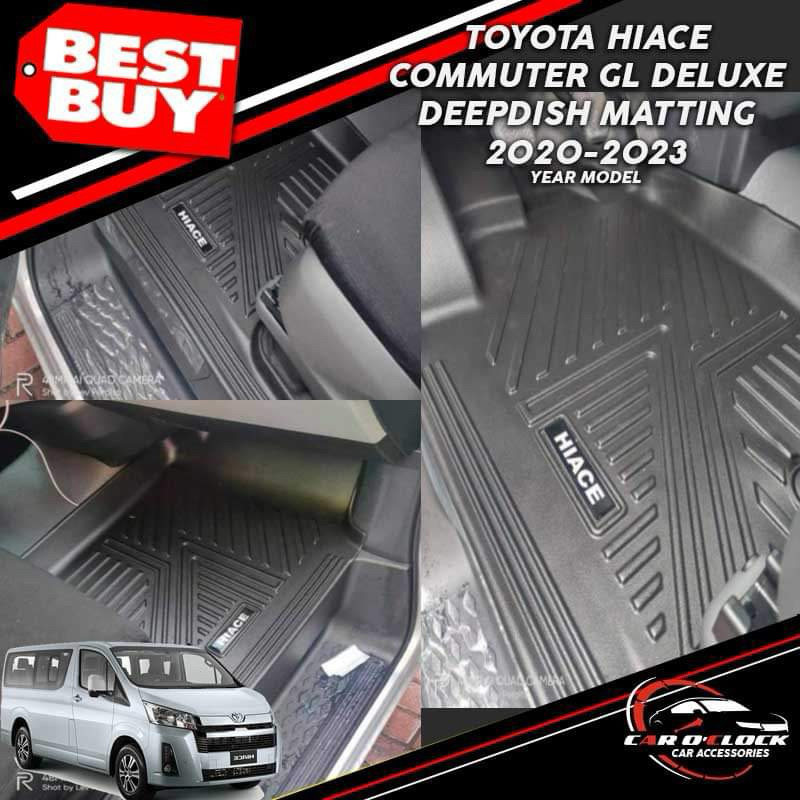 Toyota Hiace Commuter GL Deluxe Deepdish Matting | Shopee Philippines