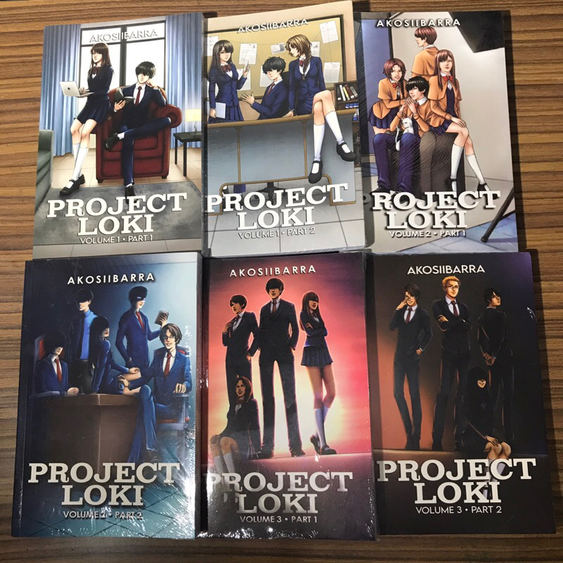(PER BOOK) Project Loki Series by AkoSiIbarra | Shopee Philippines