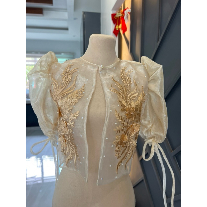 Puff Sleeve Modern Bolero | Shopee Philippines