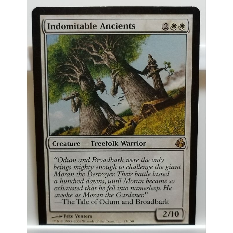 Indomitable Ancients (Magic the gathering) | Shopee Philippines