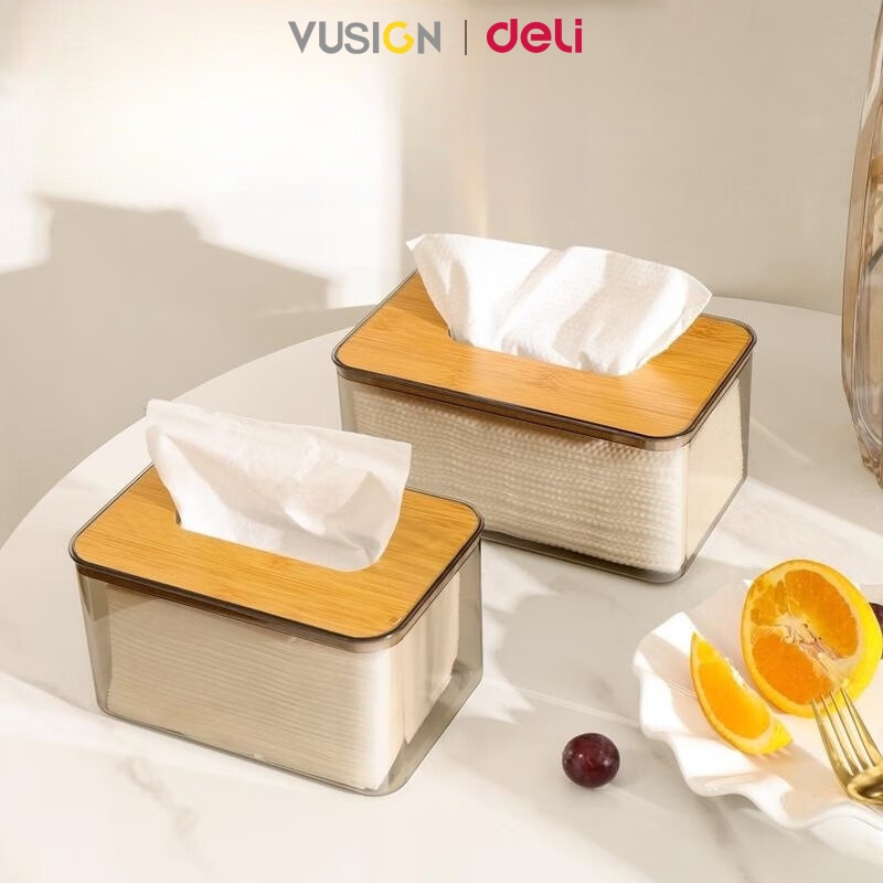 Vusign by Deli Tissue Storage Box VS469/VS470/VS471 | Shopee Philippines