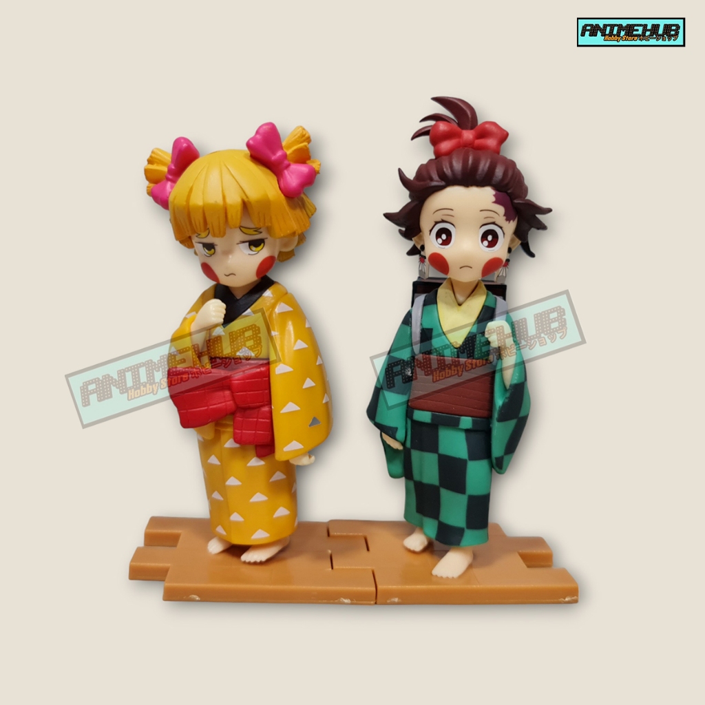 GK Knock Off Demon Slayer Tanjiro Zenitsu Lady Version Set | Shopee ...