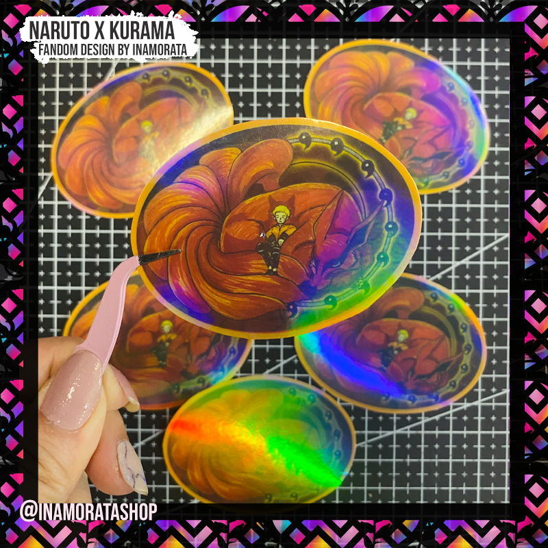 Naruto Kurama vinyl waterproof sticker | Shopee Philippines