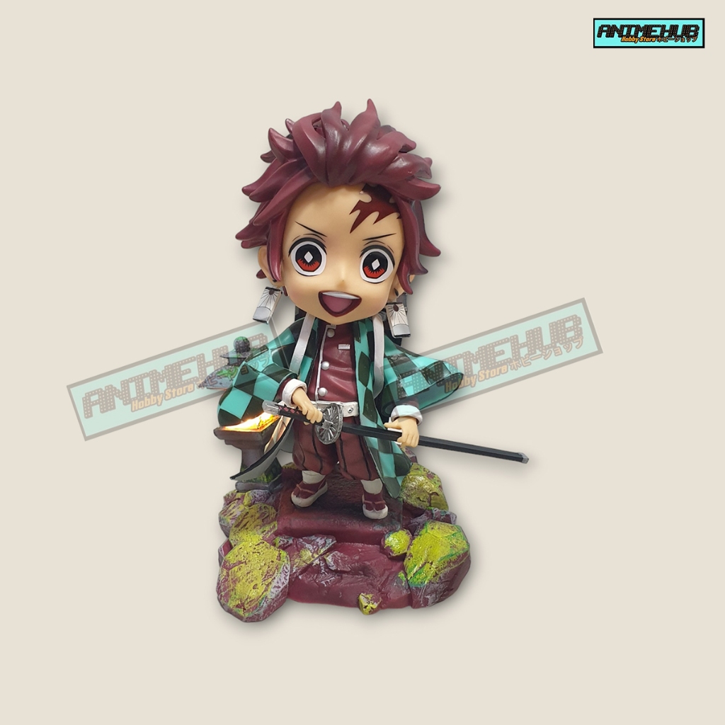 Demon Slayer Tanjiro Chibi w/LED GK SHS Knock Off | Shopee Philippines