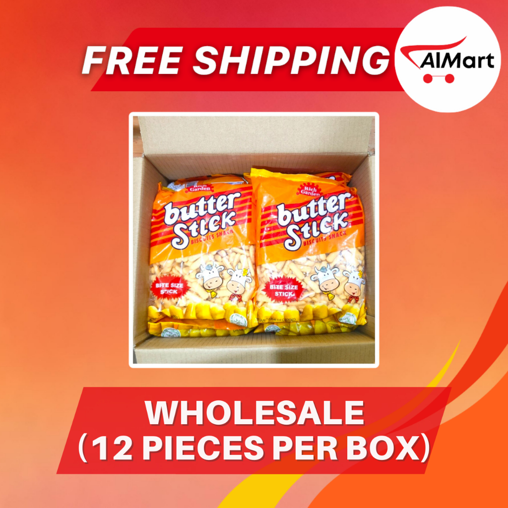 WHOLESALE! BUTTER STICK BISCUIT (500 GRAMS) (12 PIECES PER BOX ...