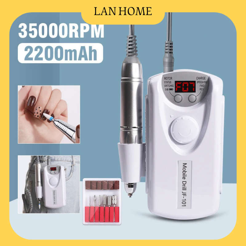 30000RPM Nail Drill Machine Set Sale Rechargeable Nail Grinder For ...