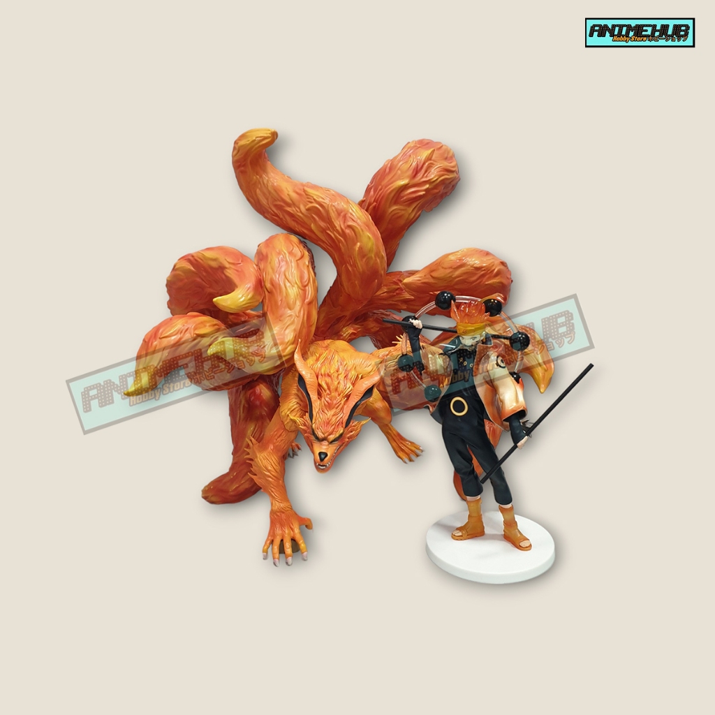 Naruto and Kurama PVC Statue GK Knock Off | Shopee Philippines