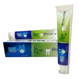 Whitening Peppermint Food Graded Healthy Family Size FACE u Toothpaste ...