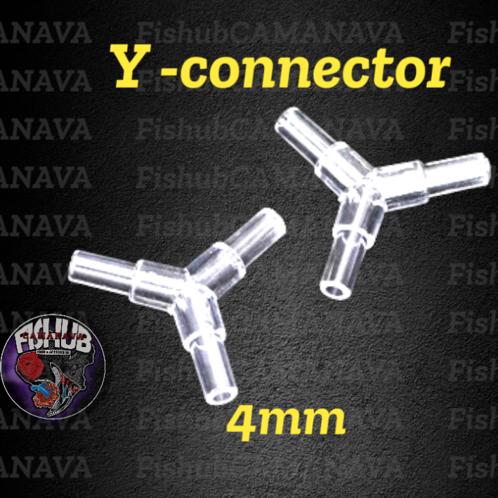 Y connectors (3 ways Aquarium Fish Tank Air Pump Connector Y Shaped ...