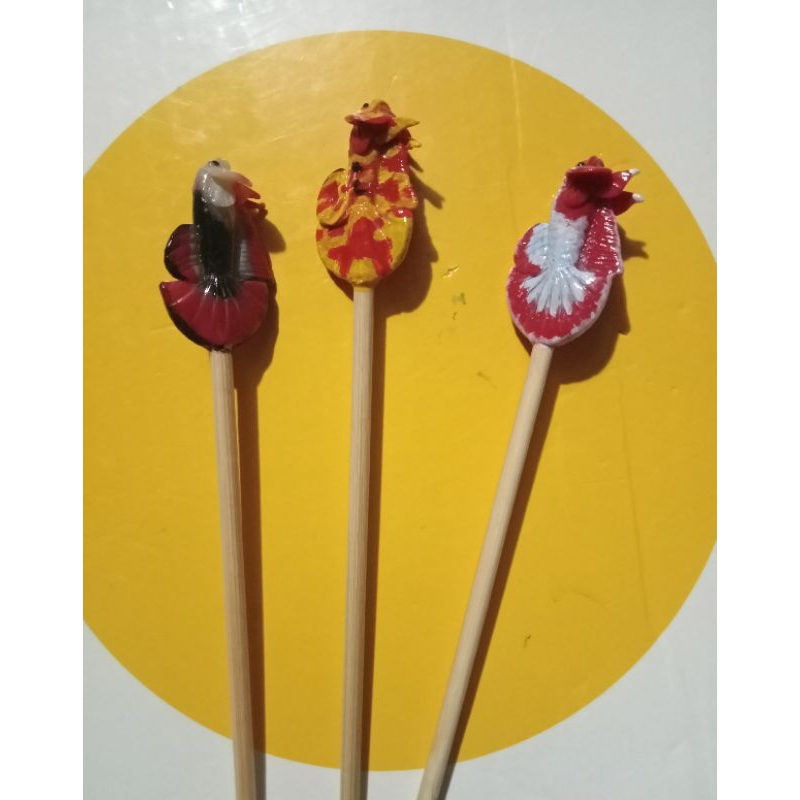 Flaring stick Toy for Betta fish (random design) | Shopee Philippines