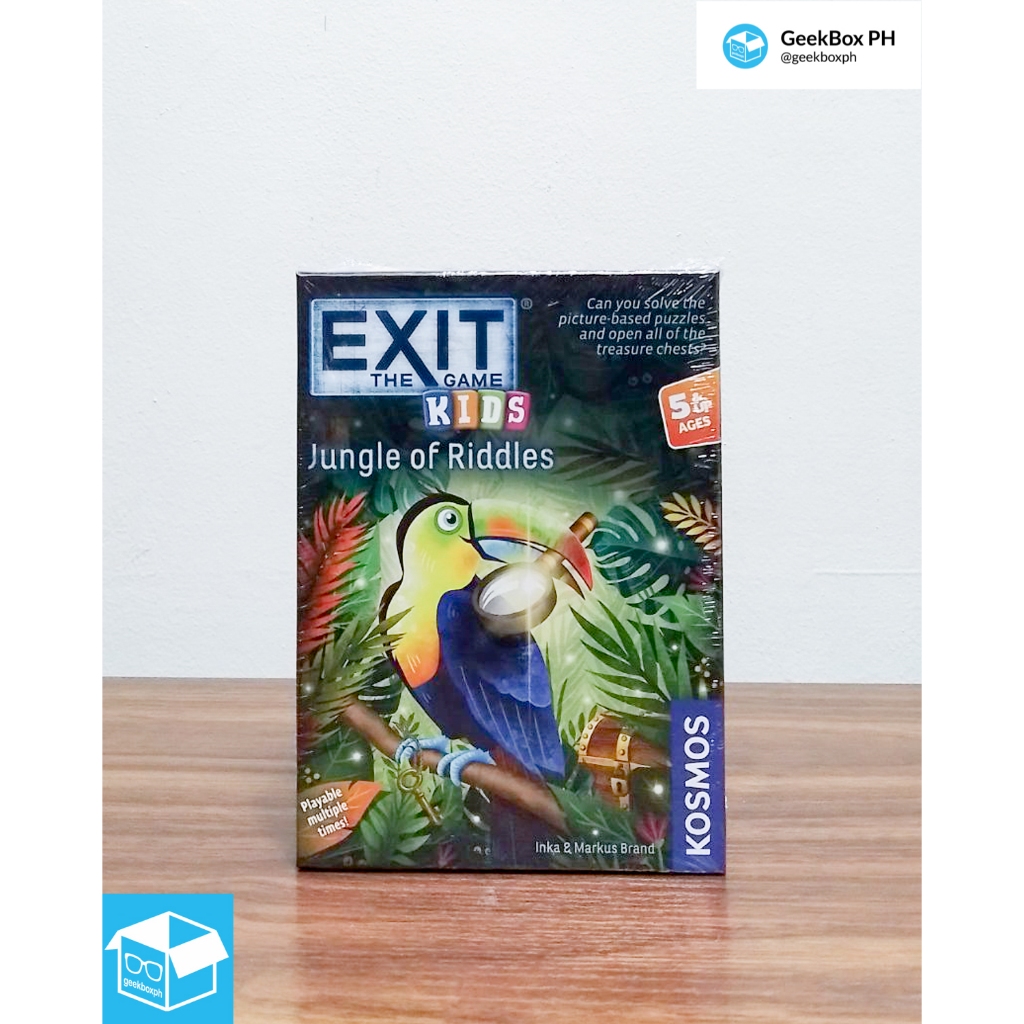Exit Kids: Jungle of Riddles Escape Game | Shopee Philippines