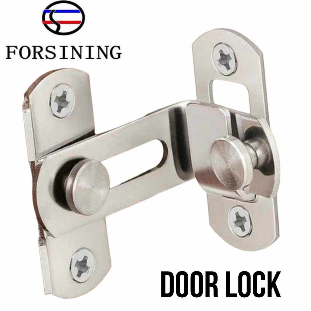 Stainless Steel Safety Hasp Door Lock for Bathroom Bedroom Cabinet ...