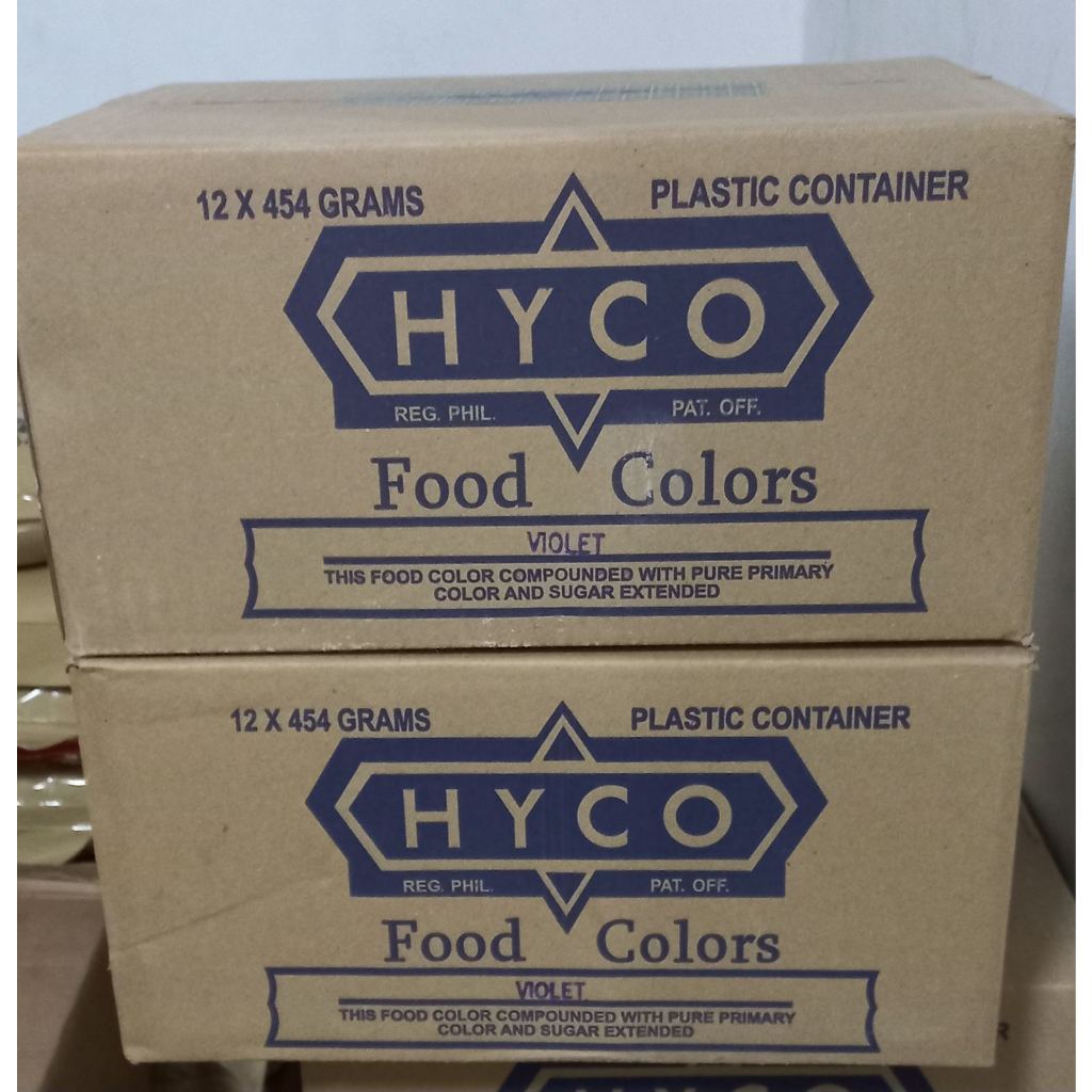 HYCO FOOD COLORS 1X12 | Shopee Philippines