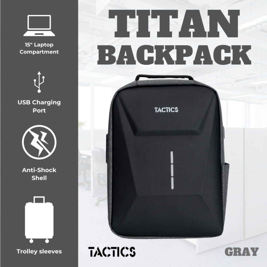 Tactics Titan Anti-theft Backpacks for Men Women Backpacks (EJH202 ...