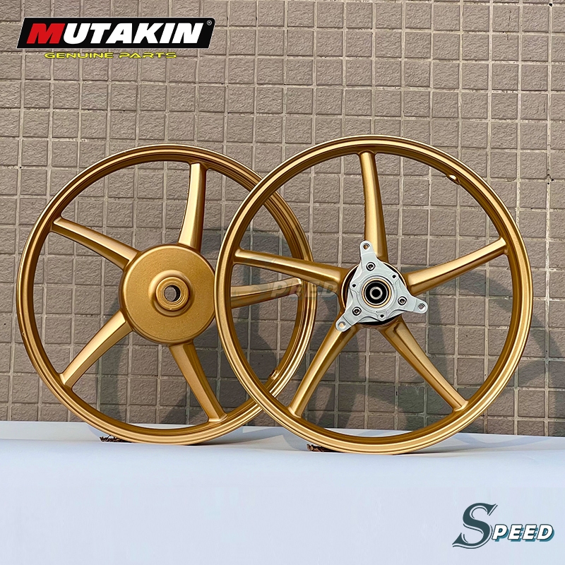 MUTAKIN 522 Mags For Yamaha NVX155 AEROX V1 V2 Front Disc Rear Brake 3 ...
