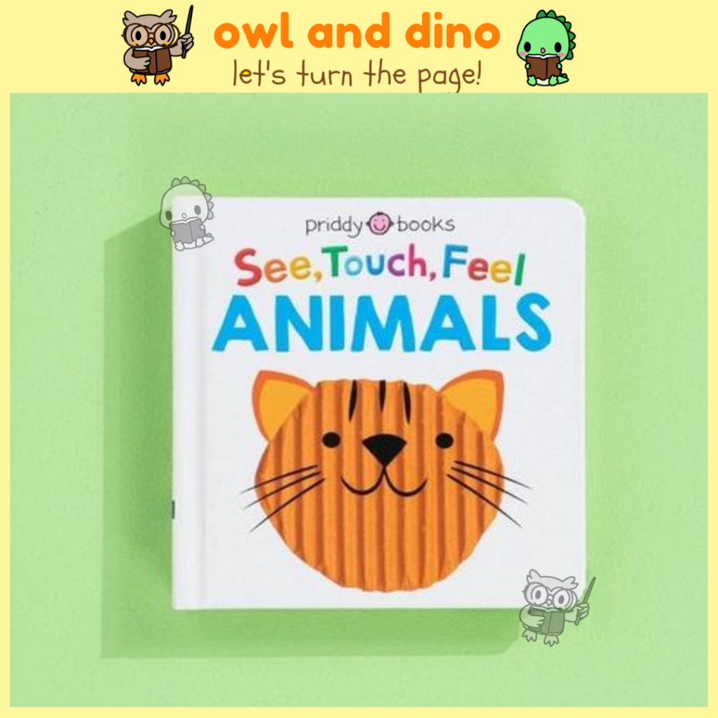 See, Touch, Feel Animals (Compact fist concepts sensory board book from ...