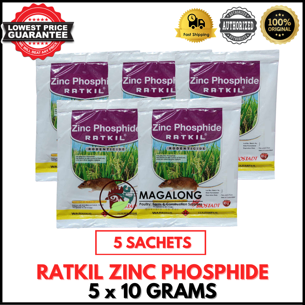 RATKIL (ZINC PHOSPHIDE) - RAT POISON RAT KILLER RACUMIN RAT BAIT RATX ...