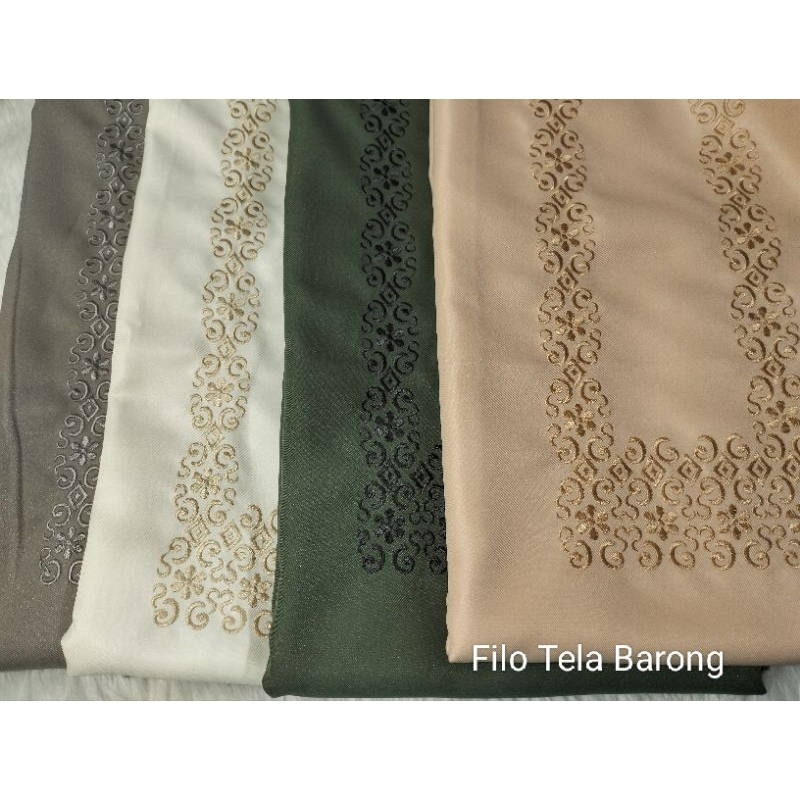 Tela Barong: Fabric with Burda simple | Shopee Philippines