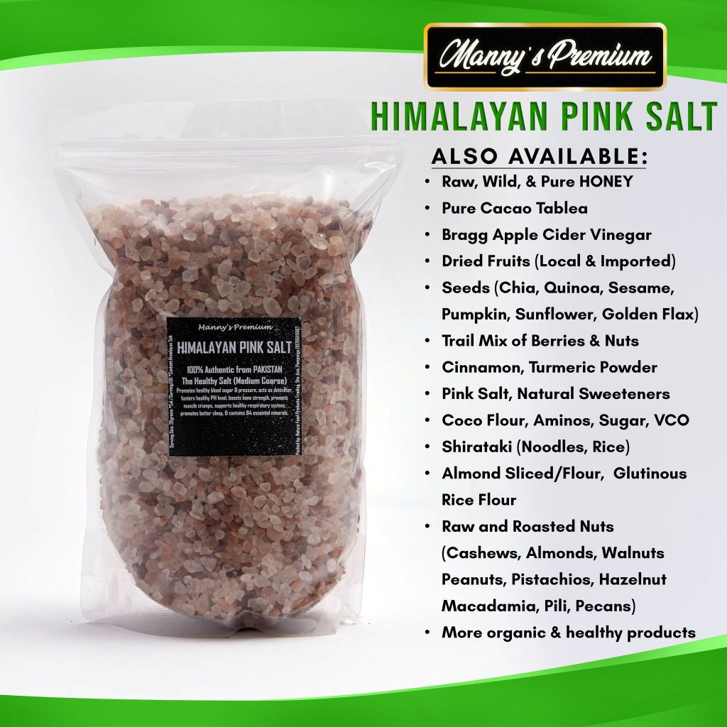 Himalayan Pink Salt (Medium Coarse, Authentic) | Shopee Philippines