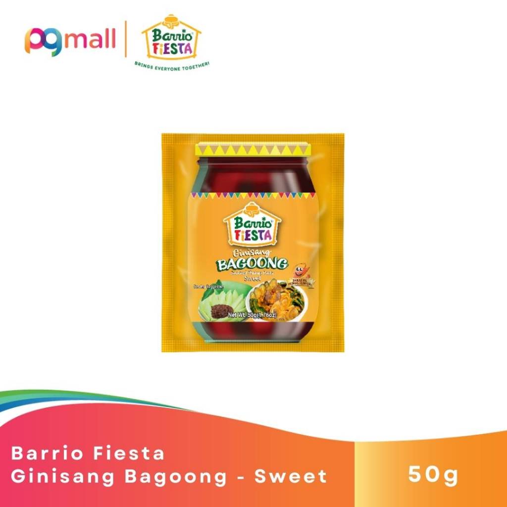 Barrio Fiesta Sauteed Shrimp Paste Sweet 50g BF0141 Expiry: Sept. 2026 ...