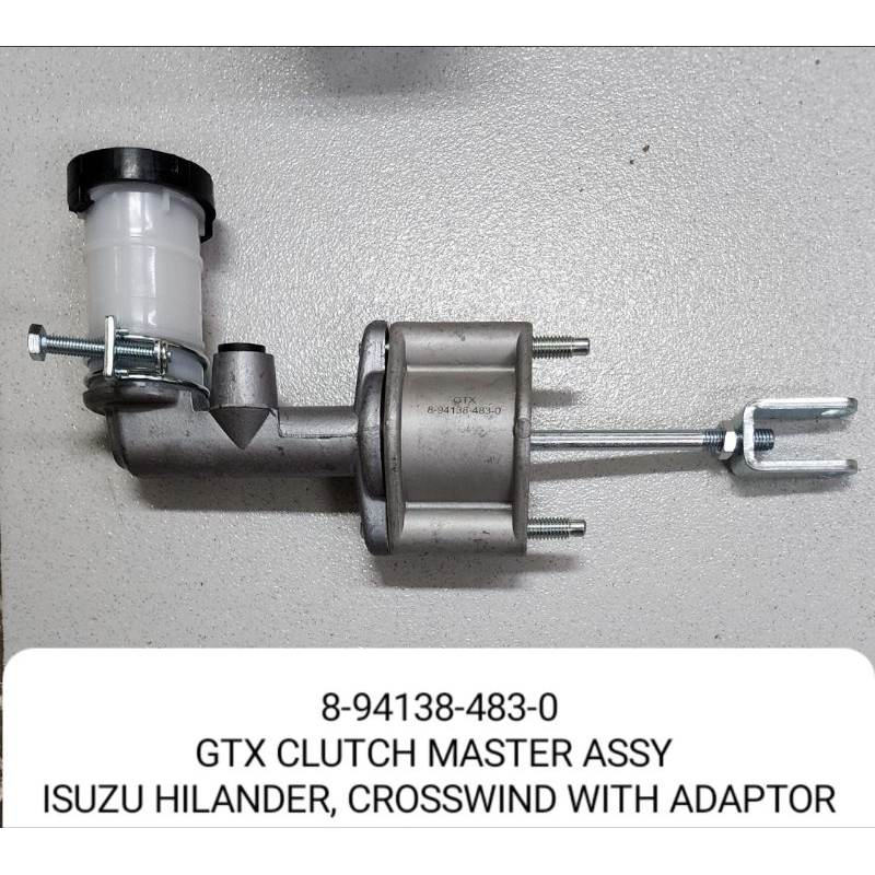 Clutch Master Assembly Isuzu Hilander, Crosswind With Adaptor (LONG ...