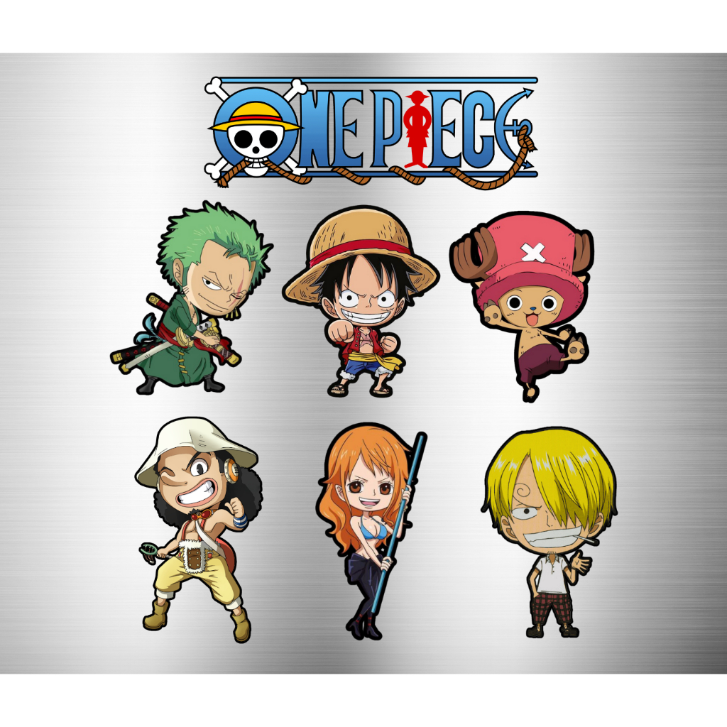 One Piece Anime Cut-Out Ref Magnet | Shopee Philippines