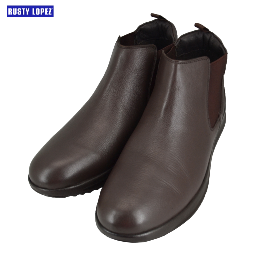 Rusty Lopez Men's Leather Boots (KRISTIAN) | Shopee Philippines