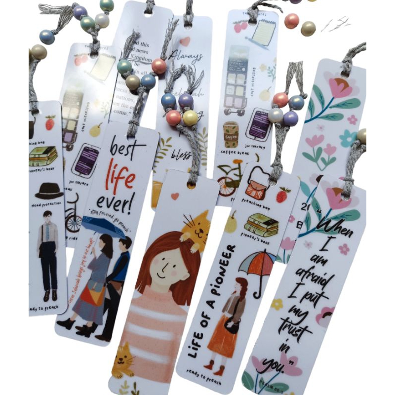 BOOKMARKS / PVC / GIFT BOOKMARK / JW SOUVENIR | Shopee Philippines
