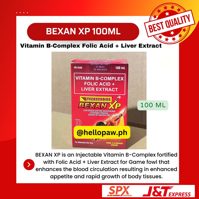 Bexan XP 100ml Vitamin B Complex | Shopee Philippines