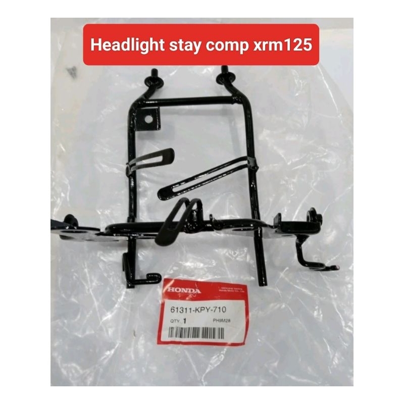 Stay comp headlight bracket for xrm125 genuine HONDA | Shopee Philippines