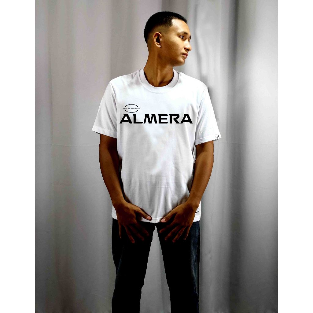 ALMERA nissan Logo / T Shirt Cotton Motorsport Racing Fashion/ 210 GSM ...