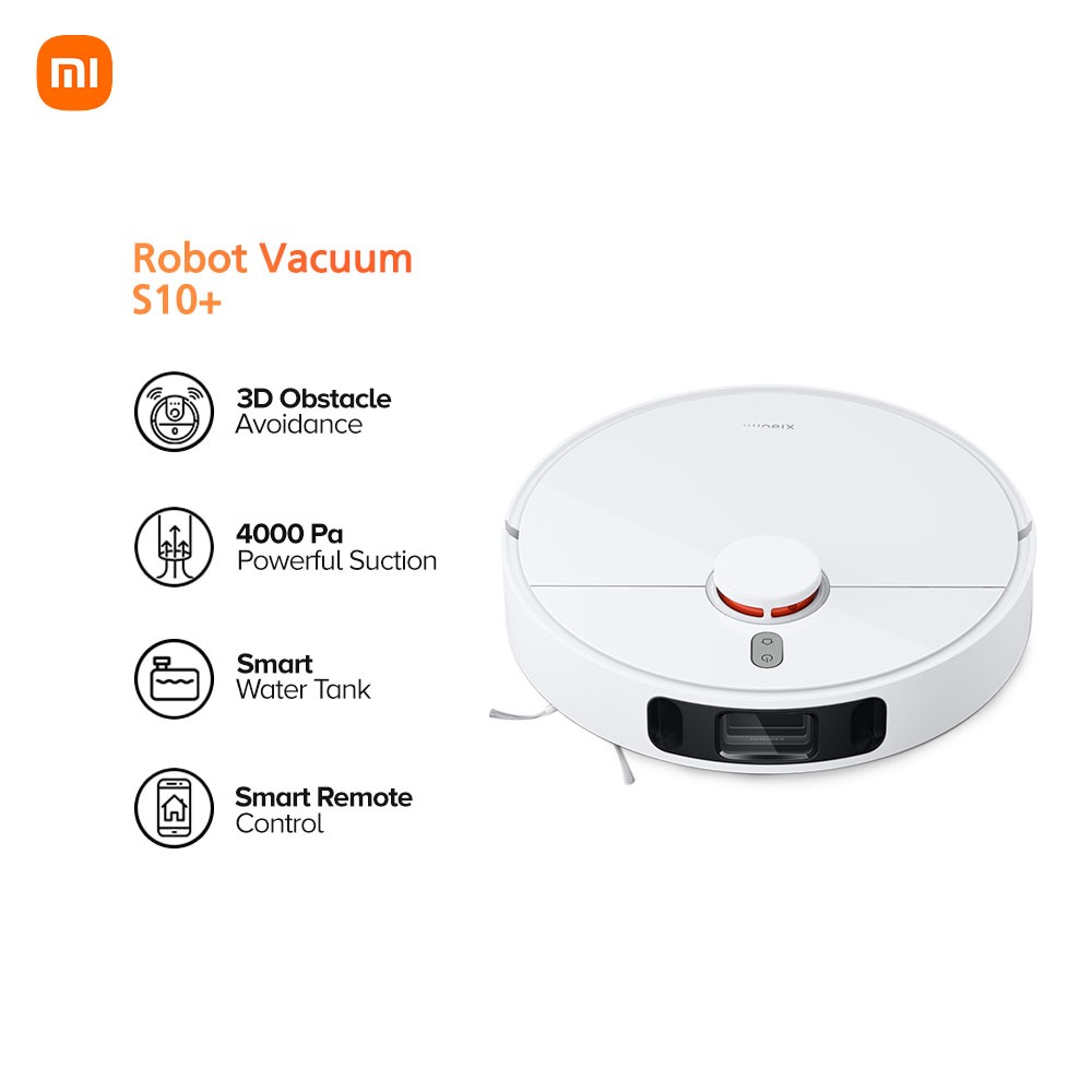 Xiaomi Robot Vacuum S10+ Smart Control Vacuum Cleaner | Shopee Philippines